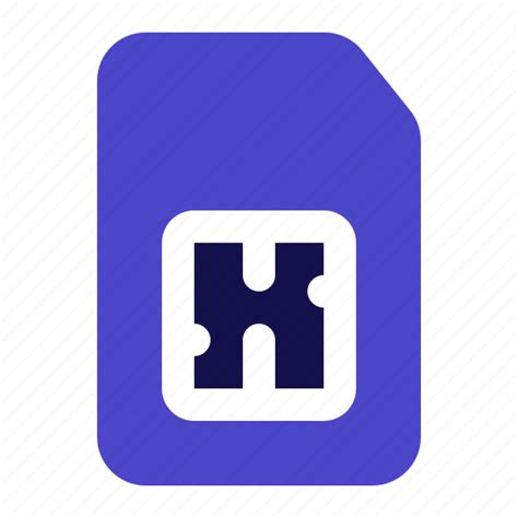 Sim Card Chip Mobile Phone Icon Download On Iconfinder