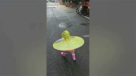 이슬비 내리는 이른아침 등원길 Youtube