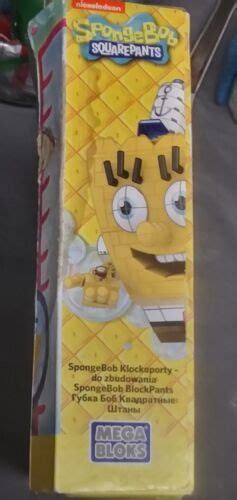 Spongebob Squarepants Mega Bloks Building Toy Huge 12 451pc Rare