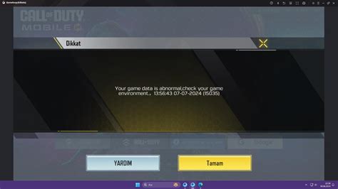 Call Of Duty Mobile Emülatör Your Game Data İs Abnormal Check Şikayetvar
