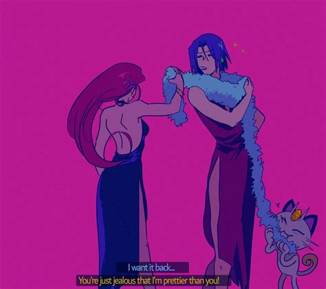 Jessie James And Meowth Pokemon And More Drawn By Deitycyla