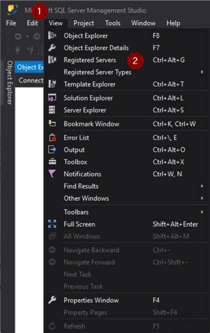 Import And Export Connection Information For Servers In SSMS