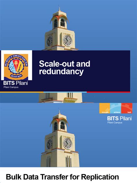 Module 4d Scaleout And Redundancy Bulk Data Transfer For Replication Download Free Pdf Peer