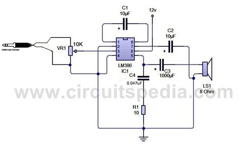 Lm Internal Schematic Audio Amplifier Using Lm Circuit