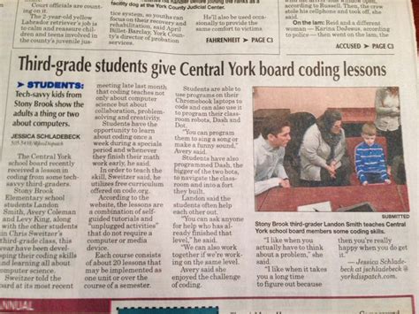 Top Coder Landen Celebrating Computer Science Excellence