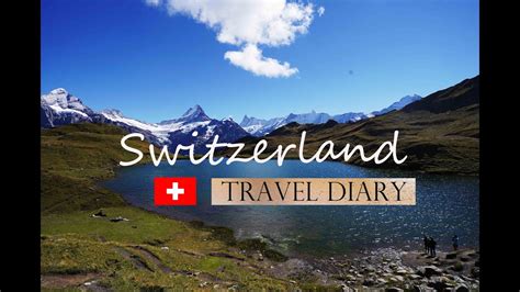 스위스 여행 Vlog Day1 취리히 라우터브루넨 뮈렌 그린델발트 Youtube
