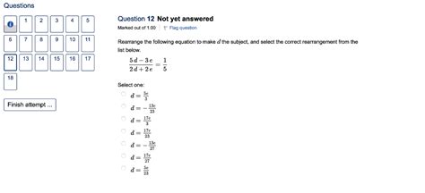 Solved Questions Question 11 Not Yet Answered