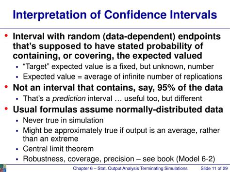 Ppt Statistical Analysis Of Output From Terminating Simulations Powerpoint Presentation Id