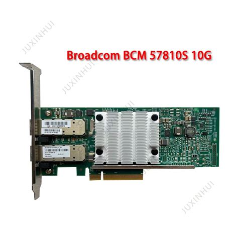 Broadcom Bcm 57810s 10g Dual Port 10g Fiber Optic Network Card Bcm957810a1006g Shopee Malaysia