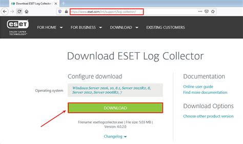 Create Log Collector Eset Prosperita Knowledge Based