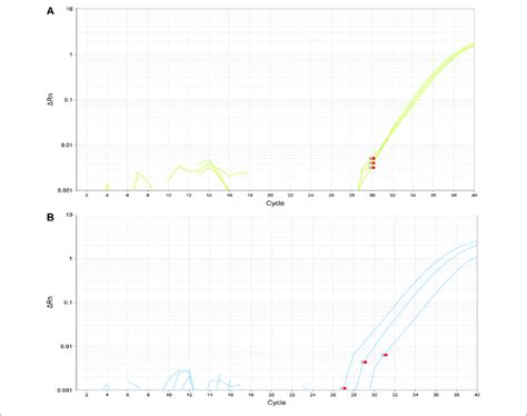 Amplification Plots Of Detected Mutations A Amplification Plot Download Scientific