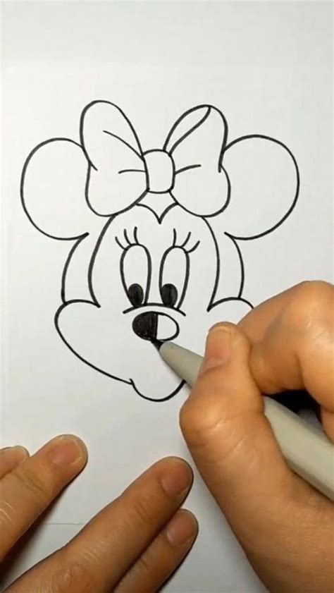 米老鼠简笔画大全简单漂亮又好看简单（热门18张） 简笔画图片大全