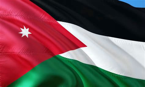 Flag Of The Hashemitekingdom Of Jordan