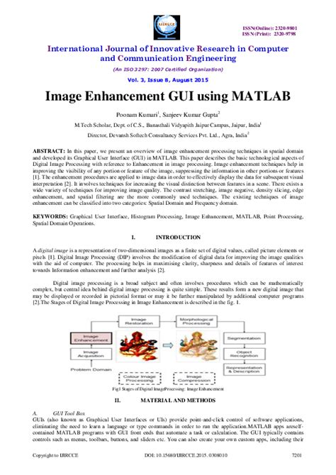 pdf image enhancement gui using matlab