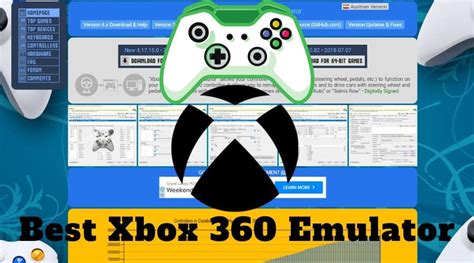 Xbox 360 Emulator List At Gabriel Basser Blog