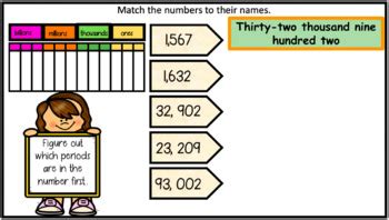 Reading Multi Digit Whole Numbers By One Idea Later TPT