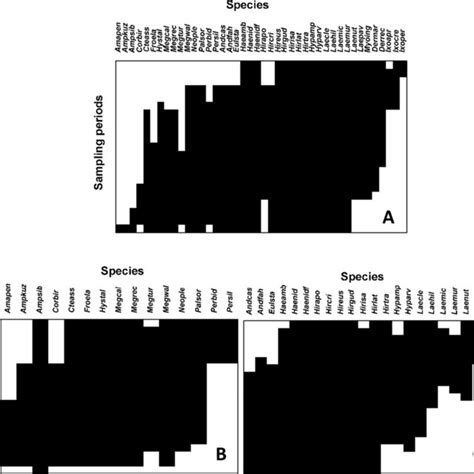 best fit patterns of ectoparasite compound metacommunity structure