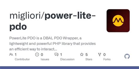 github migliori power lite pdo powerlite pdo is a dbal pdo wrapper