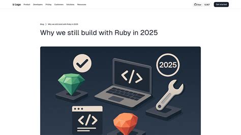 Ruby On Rails が2025年にその価値を証明：開発者がトレンドより安定性を選ぶ理由 Biggo ニュース