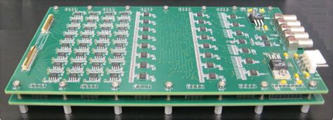Photograph Of The Signal Multiplexing Boards Two Identical Boards Were Download Scientific