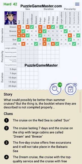 Cross Logic Hard Level Answer What Could Possibly Be Better Than Summer Puzzle Game Master