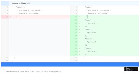 React Json View Compare Examples Codesandbox