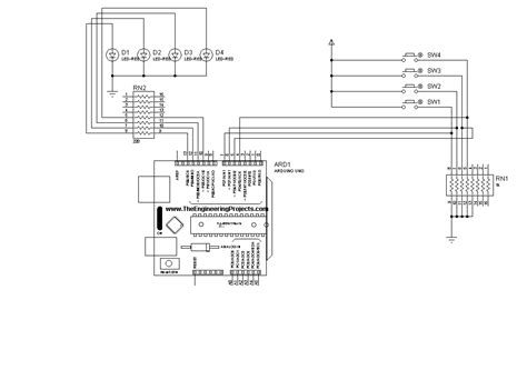 Four Leds Successively With Switch Leds And Multiplexing Arduino Forum