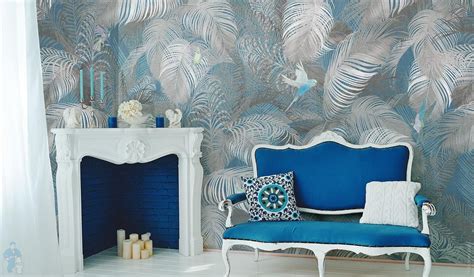 Обои Affresco Wallpaper part 1 (0,67х2) синие AB132-COL4 (кв.м ...