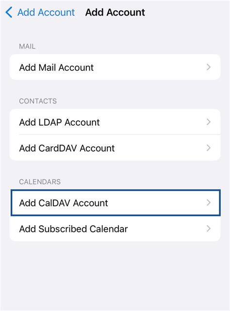 Setting Up Caldav Sync Zoho Calendar