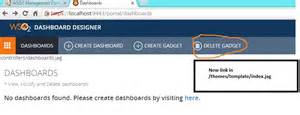 Create A New Page In Dashboard Designer In Wso2 Das Stack Overflow