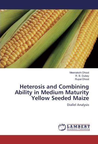 heterosis and combining ability in medium maturity yellow seeded maize