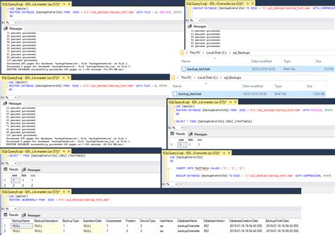 Sql Server Backup And Restore With File Option Sql Dba Blog