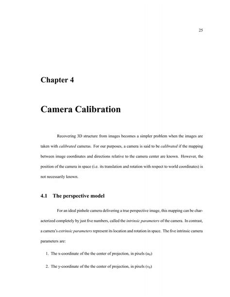 Camera Calibration Paul Debevec