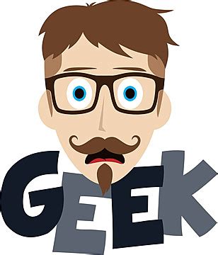Geek Boy Glasses Geek Nerd Vector Glasses Geek Nerd PNG And Vector With Transparent