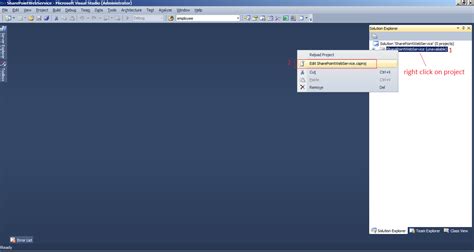 How To Create An Asmx Web Service On Sharepoint 2010 Using Vs2010