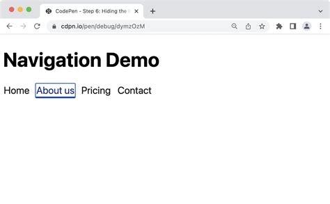 building the main navigation for a website articles web dev