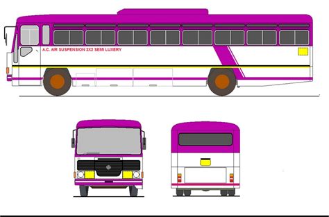 TS AP SRTC BUS FANS Different MSRTC BUS Designs