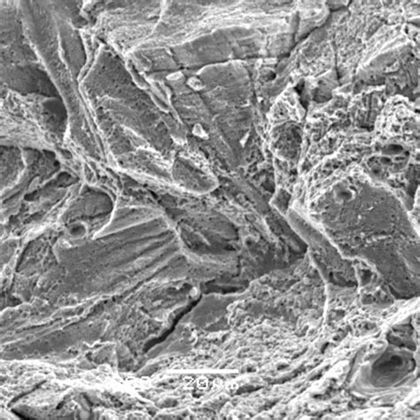 Fracture Surface Of 3d Charpy V Notch Test A Transgranular Fracture Download Scientific