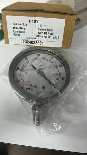 4 Inch 100 Mm Analog Pressure Gauge At ₹ 1700 Piece In Mumbai Id 2851918645891