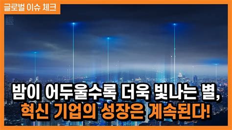 글로벌 이슈 체크 혁신 기업의 성장은 지속된다 Youtube