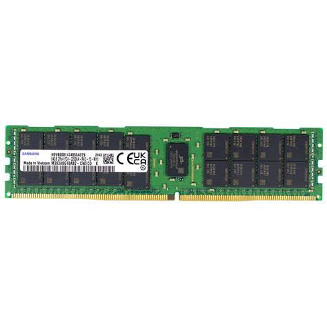 Samsung Ddr4 64gb 3200 Ecc Reg