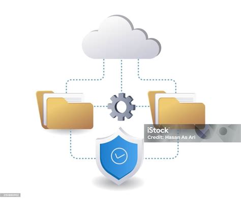 클라우드 서버의 데이터 스토리지 보안 기술 인포 그래픽 평면 아이소 메트릭 3d 그림 0명에 대한 스톡 벡터 아트 및 기타 이미지 0명 3차원 형태 개념 Istock