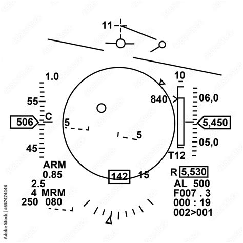 Plakát Lockheed Martin F 16 Fighting Falcon Heads Up Display Hud