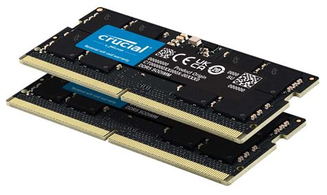 Crucial Ram 32 Gb Ddr5 5600mt S Or 5200mt S Or 4800mt S Laptop Memory