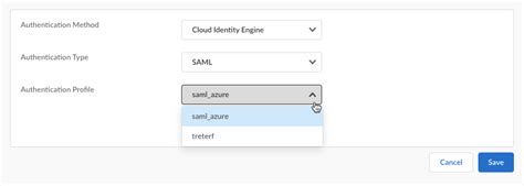 Set Up Saml Authentication With Cie Ngfw Deployment