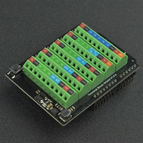 Terminal Block Shield For Arduino [dfr0920] 디바이스마트
