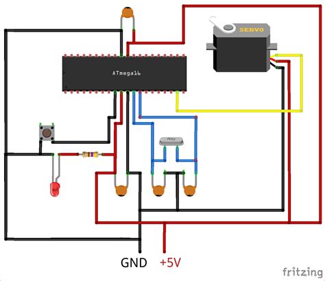 Servo Motor Internal Circuit Diagram Wiring Diagram