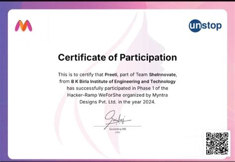 Preeti Gurjar On Linkedin Weforshe Hackathon Sheinnovate