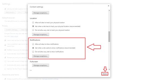 How To Disable Enable Push Notifications On Google Chrome