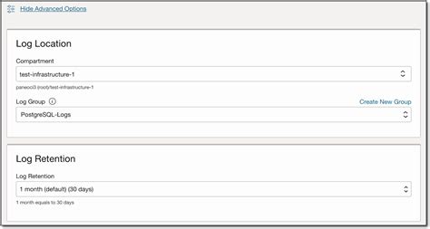 Viewing Postgresql Logs From The Oci Postgresql Service
